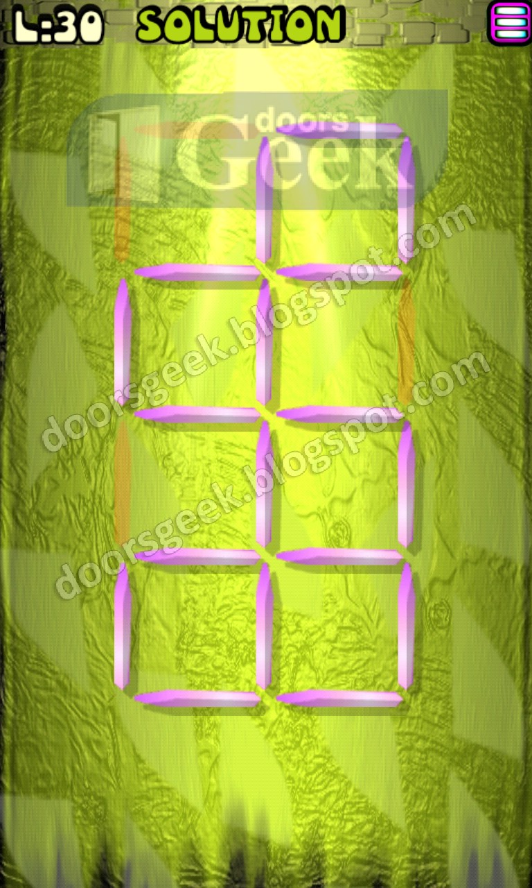 Matches Puzzle [Episode 6] Level 30 Solution ~ Doors Geek